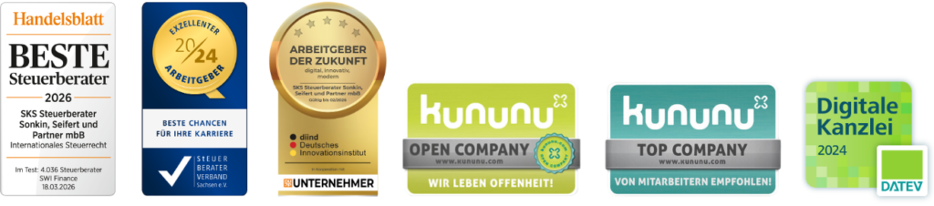 SKS again awarded with seals of approval! - SKS Steuerberatung